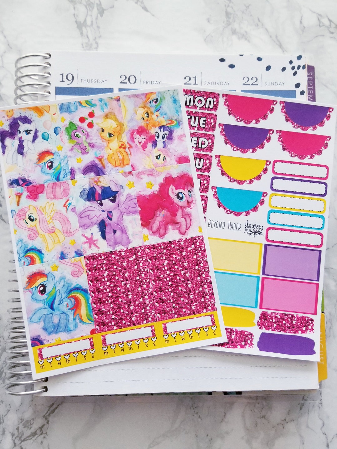 A Pony Filled Sky Weekly Kit - Etsy