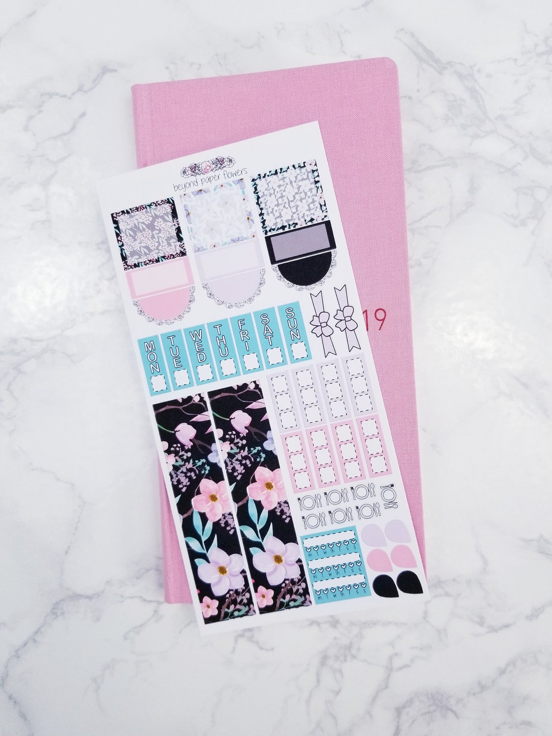 Hobonichi Flowerbomb Weekly Kit - Etsy