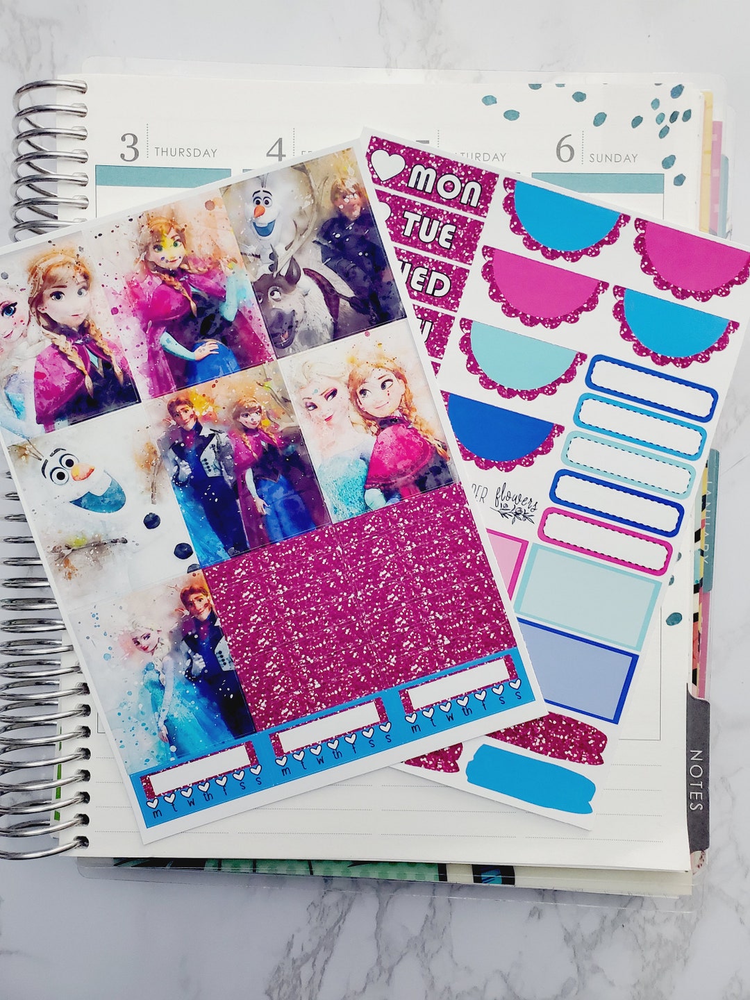 The Cold Never Bothered Me Weekly Kit - Etsy