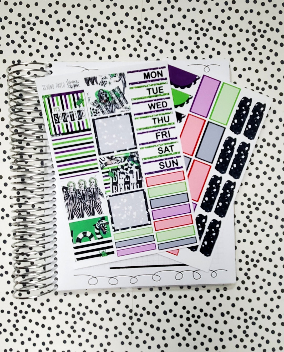 Academic/b6 It's Showtime Weekly Kit - Etsy