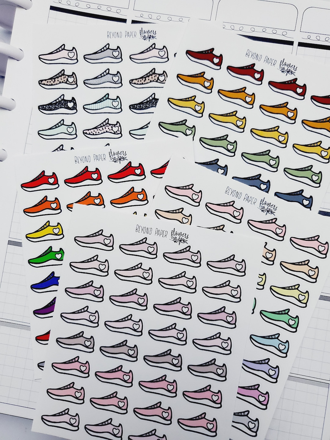 Running Shoe Stickers - Etsy