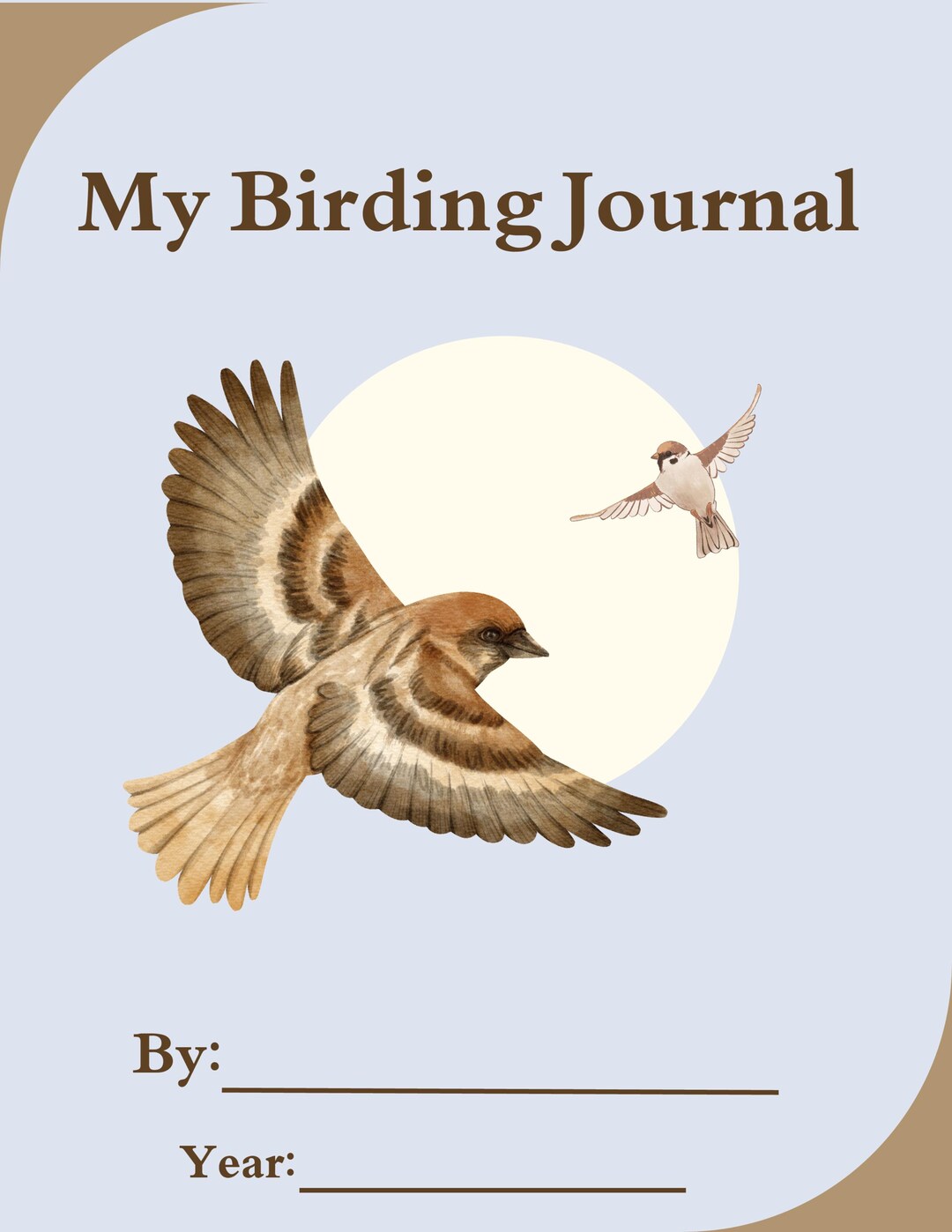 My Birding Journal, A Beginner Birding Workbook - Etsy