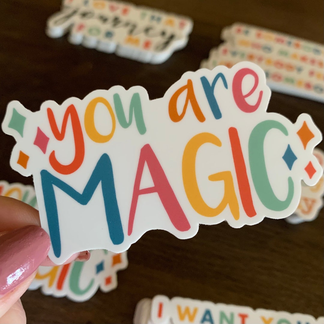 Cute Sticker | Quote Gift | Colorful Design | Gift for Her | Cute Quote ...