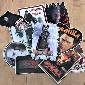 Horror Movie VAMPIRES Vinyl Sticker Set of 10 Laptop iPad Notebook ...