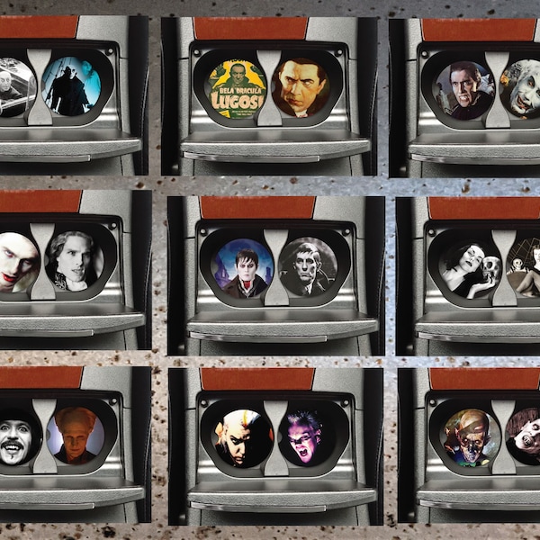 Horror Movie Coasters - Etsy