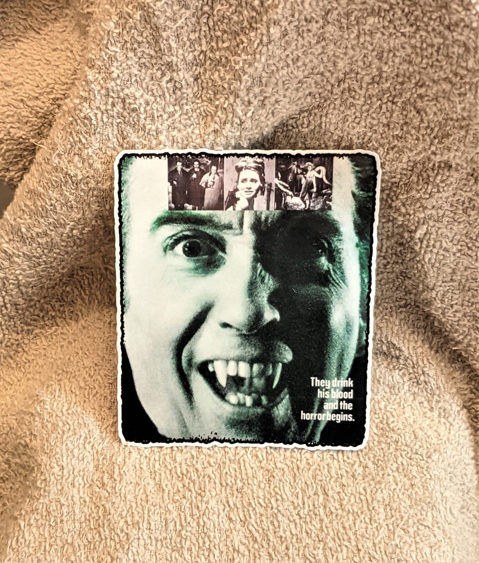 Horror Movie VAMPIRES Vinyl Sticker Set of 10 Laptop iPad Notebook ...