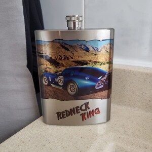 CUSTOM FLASK Your Image Your Picture Your Flask Stainless Steel - Etsy