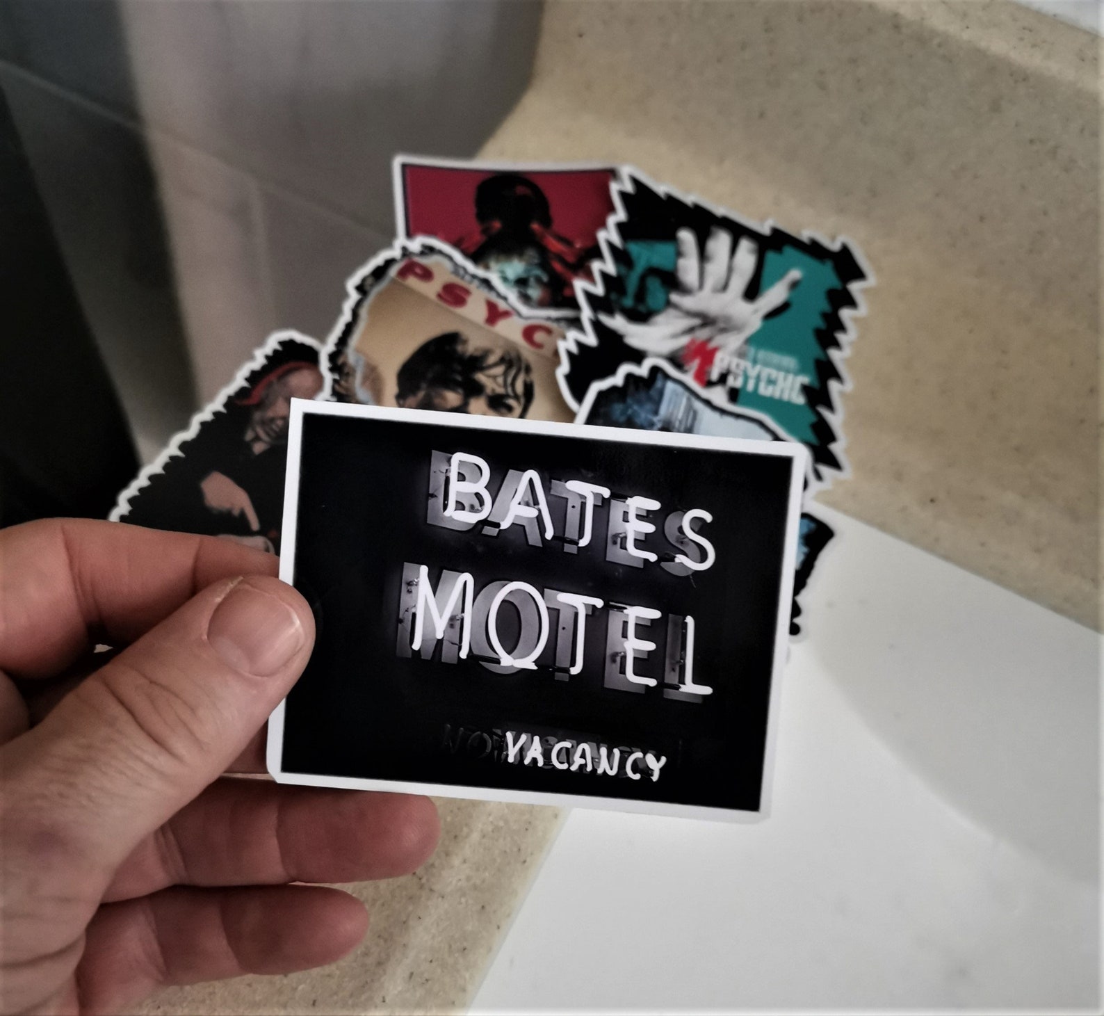 Stickers PSYCHO Vinyl Stickers Laptop Ipad Notebook Guitar - Etsy