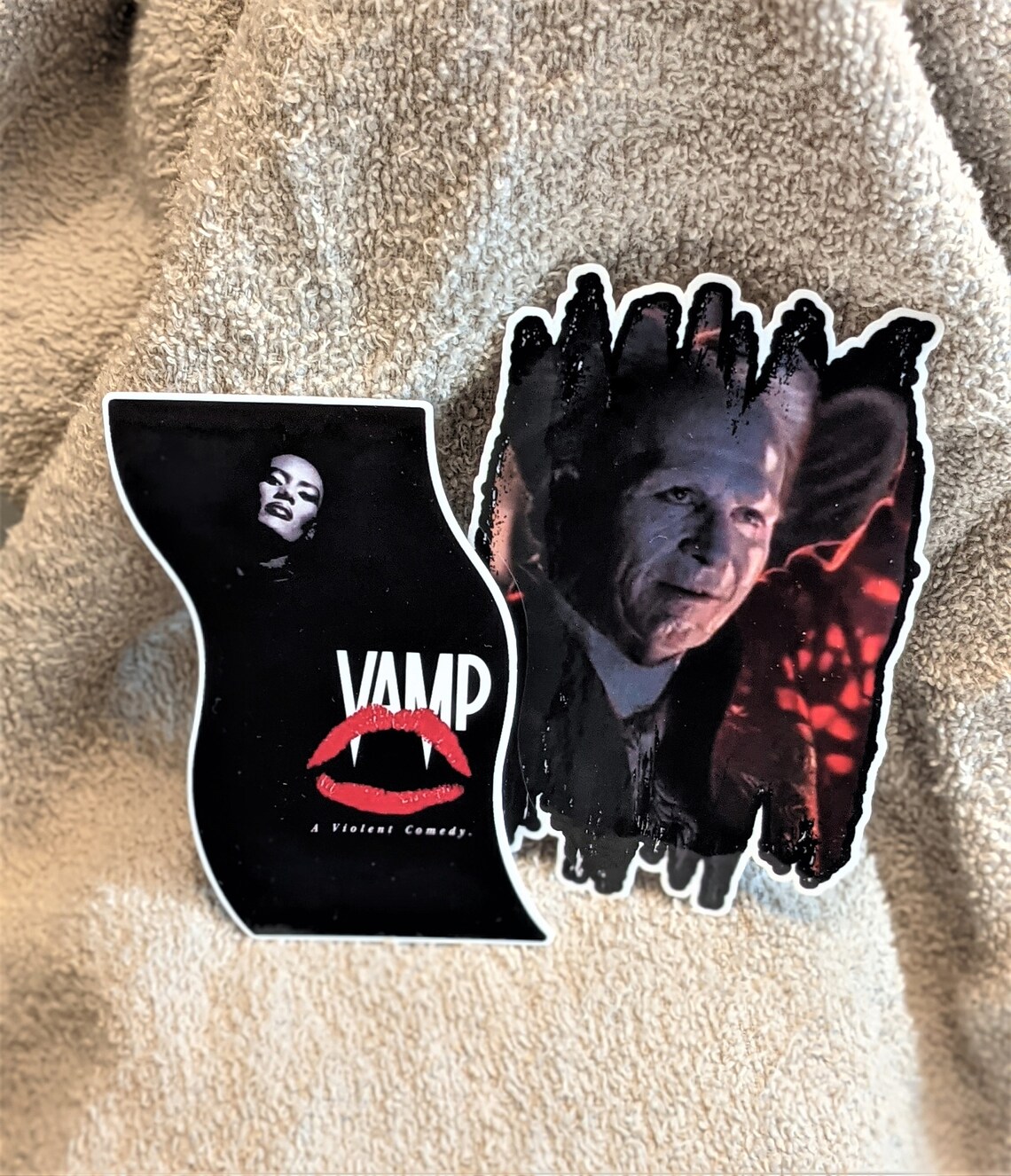 Horror Movie VAMPIRES Vinyl Sticker Set of 10 Laptop iPad Notebook ...