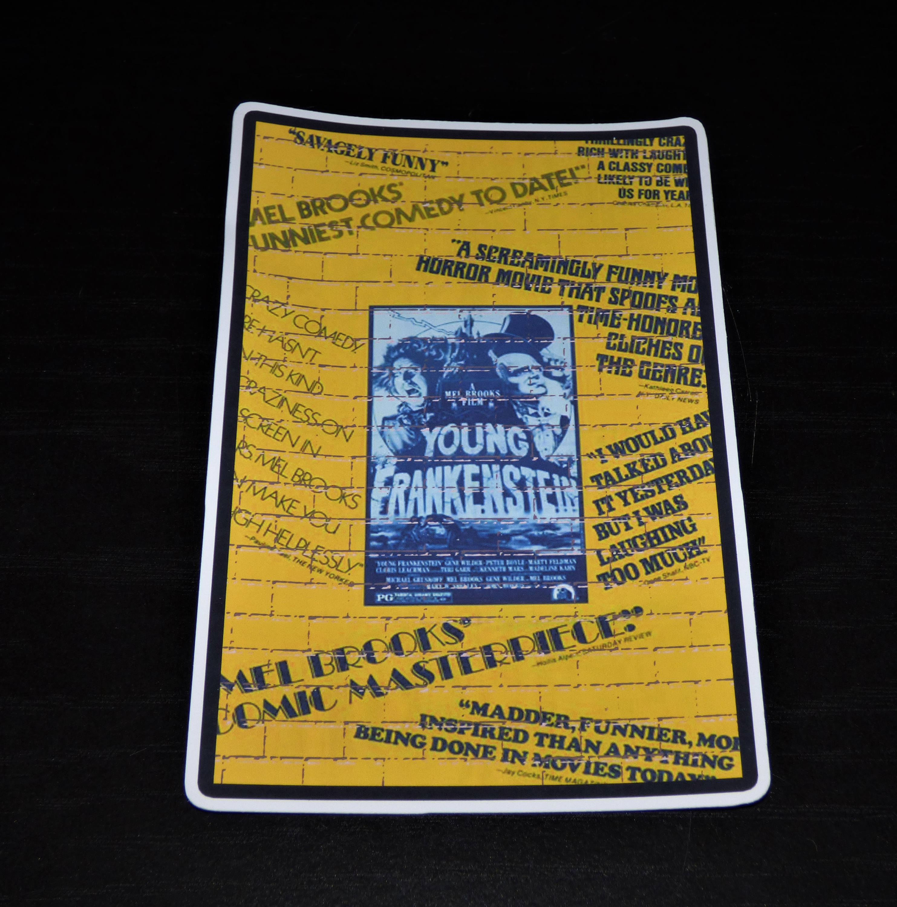 YOUNG FRANKENSTEIN Vinyl Stickers Decal Laptop Car Truck Light - Etsy