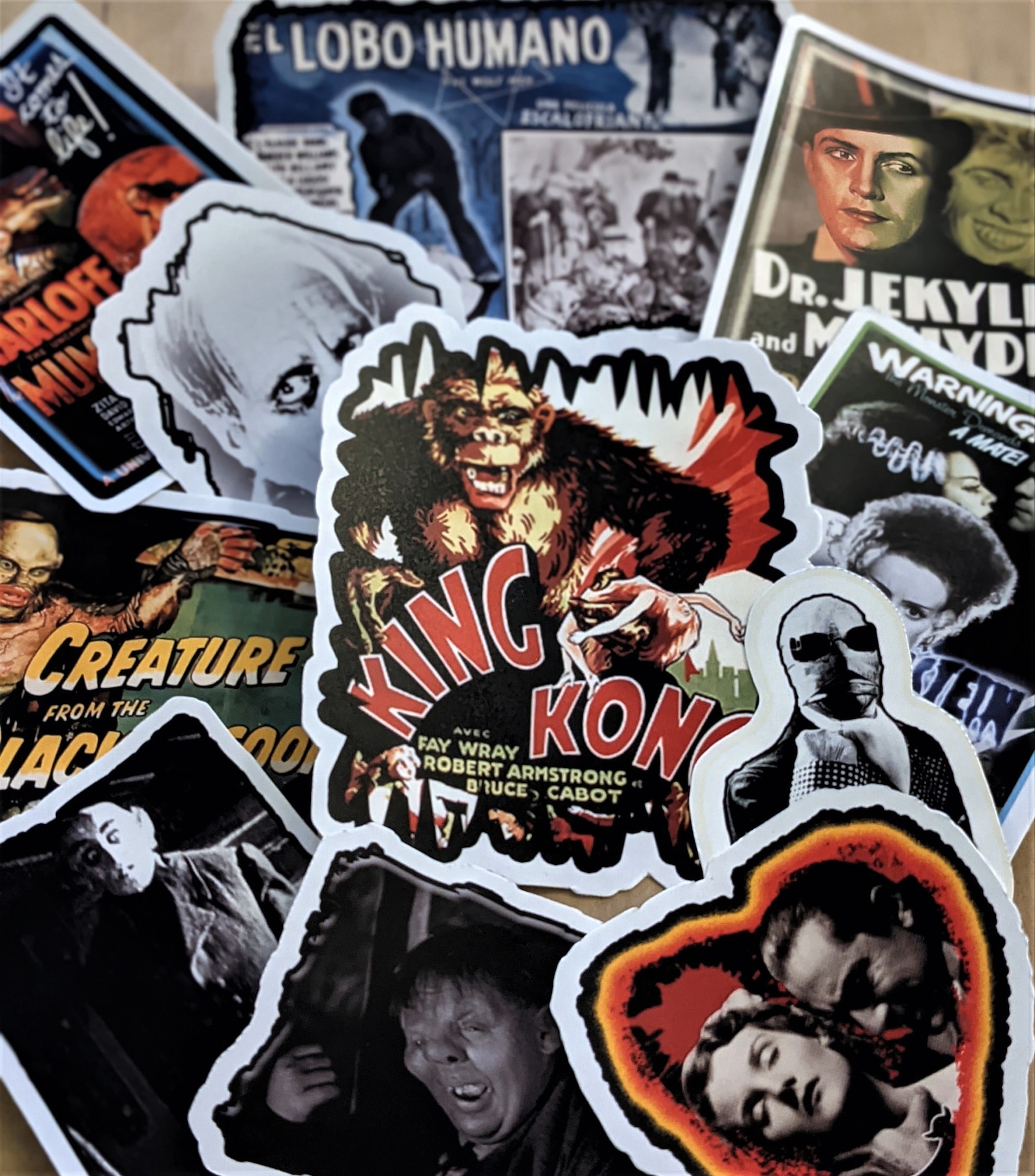 Stickers HORROR MOVIE CLASSICS Vinyl Sticker Laptop Ipad - Etsy