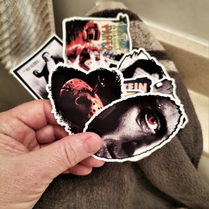 HORROR MOVIE VILLAINS Vinyl Stickers Laptop Notebook Guitar - Etsy
