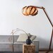 Floor Lamp, Arch Lamp, Design Lamp, Veneer Lamp, Modern Lamp, Mahogany ...