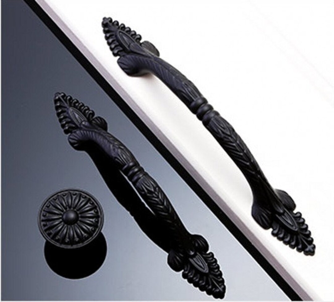 3.75 5 mango retro manija manija cajón negro - Etsy México