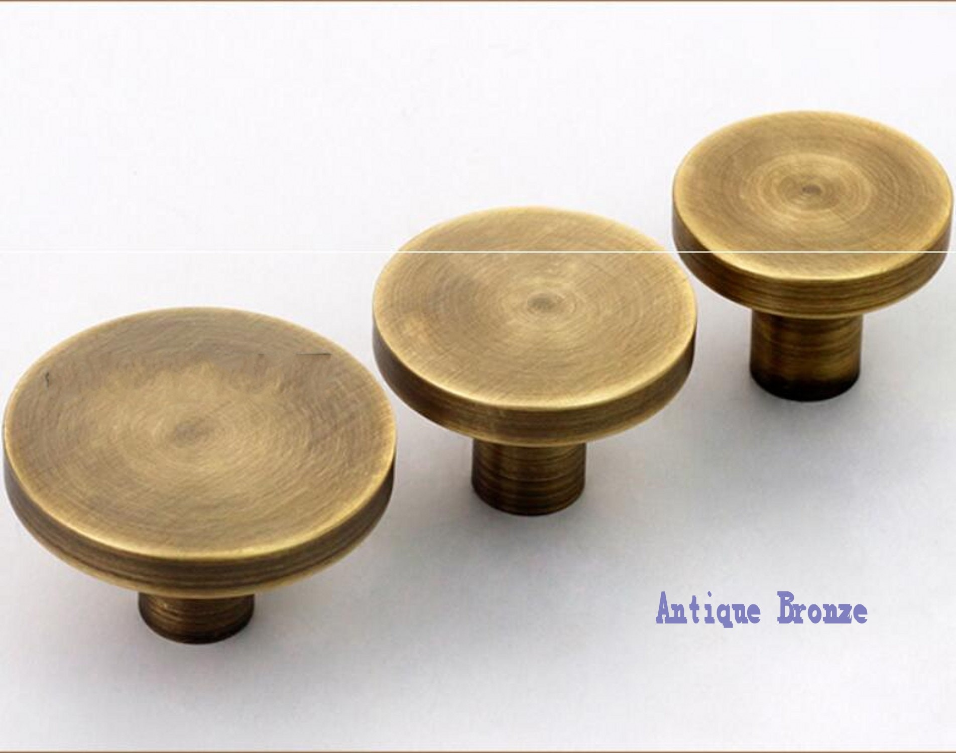 Round Single Hole Knob Brass Door Handle Gold Drawer Pulls | Etsy