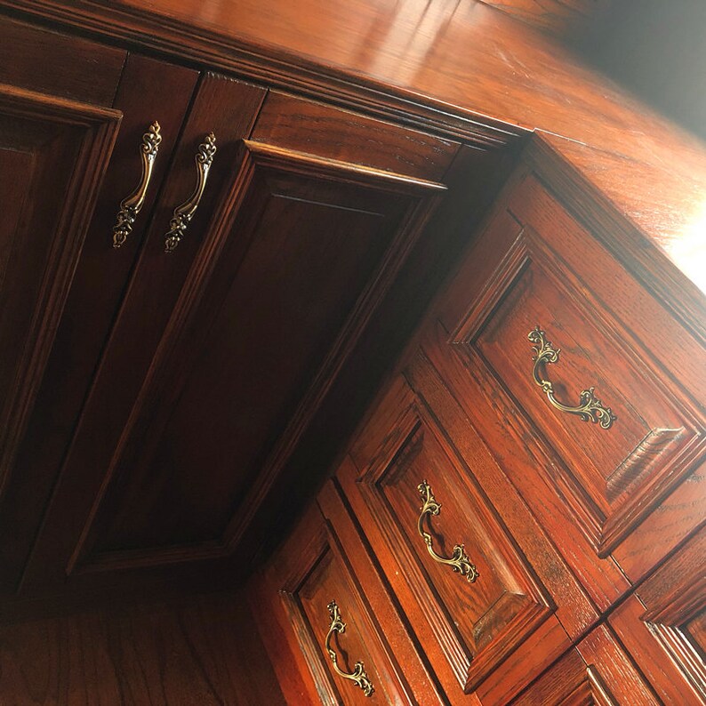 2.5 3.75 5 Carving Door Handle Pull Drawer | Etsy