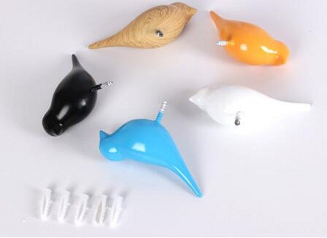 Creative Wall Bird Decoration Hanging Hook Wall Decoration - Etsy