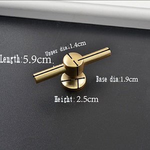 Gold Ring Pulls Drawer Pull Knob Handles Dresser Pulls Handle Cabinet ...