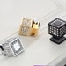 Square Cube Crystal Knobs Pulls Modern Door Handles Knobs Drawer Handles Pulls Knobs Dresser ...