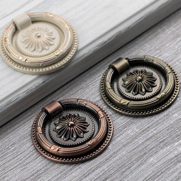 Ring Drawer Pulls - Etsy