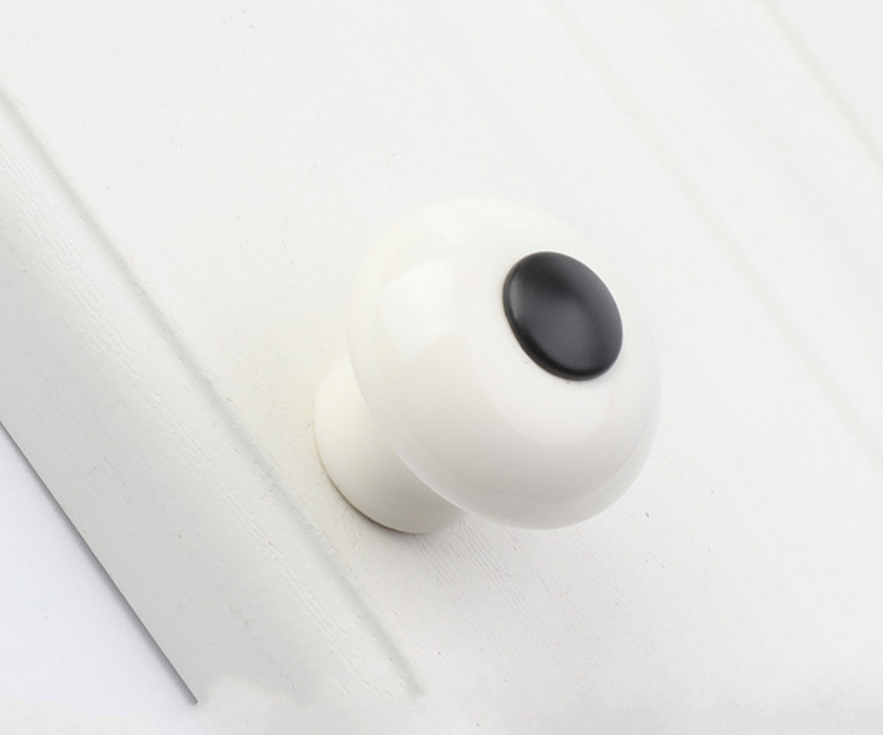 3.75 5 White Ceramic Handles Door Handle Drawer | Etsy