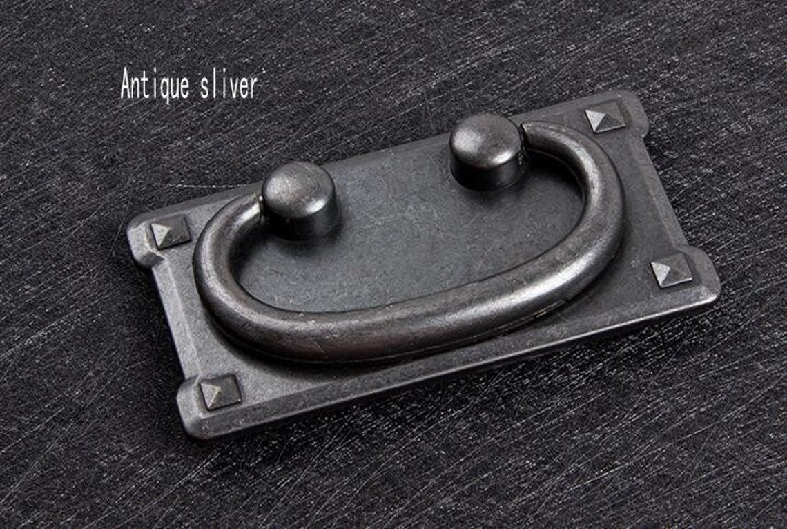 Rectangle Vintage Door Handle Drawer Pulls Knob Handle Dresser - Etsy
