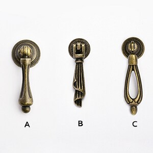Pendant Pulls Antique Furniture Handle Accessories Pulls - Etsy