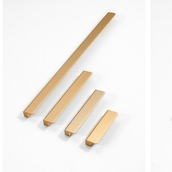 Kitchen Edge Pull Handles - Etsy