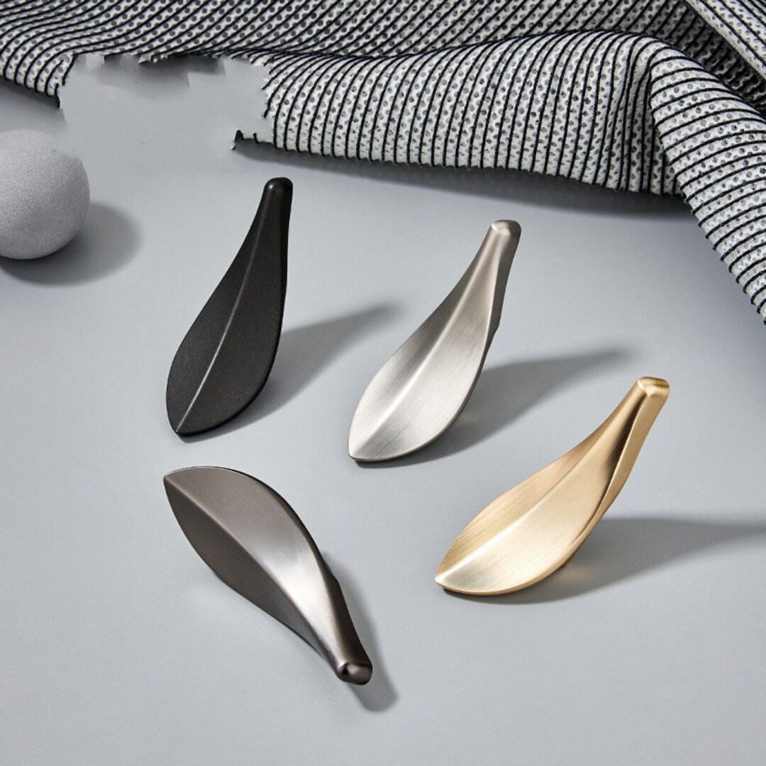 Gold Leaf Hooks Cactus Clothes Hooks Ring Hook Caps Hook Bathroom Towel ...