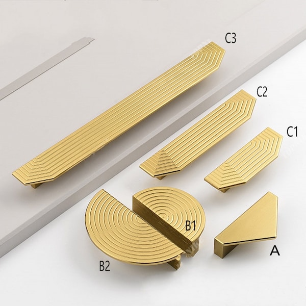 Triangle Drawer Pull - Etsy