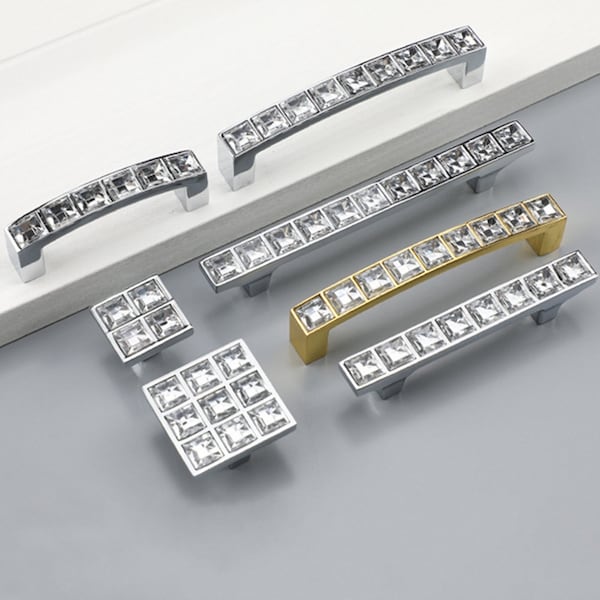 Crystal Handles - Etsy