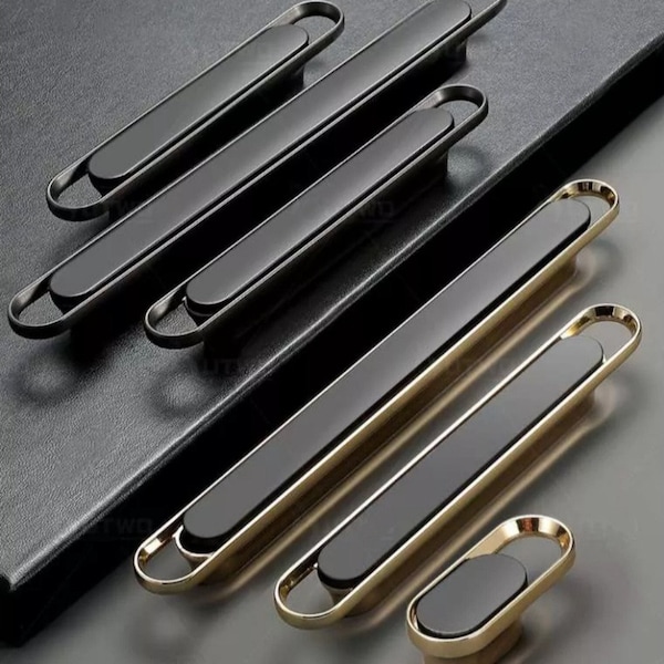 Two Tone Cabinet Hardware - Etsy