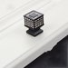 Square Cube Crystal Knobs Pulls Modern Door Handles Knobs Drawer Handles Pulls Knobs Dresser ...