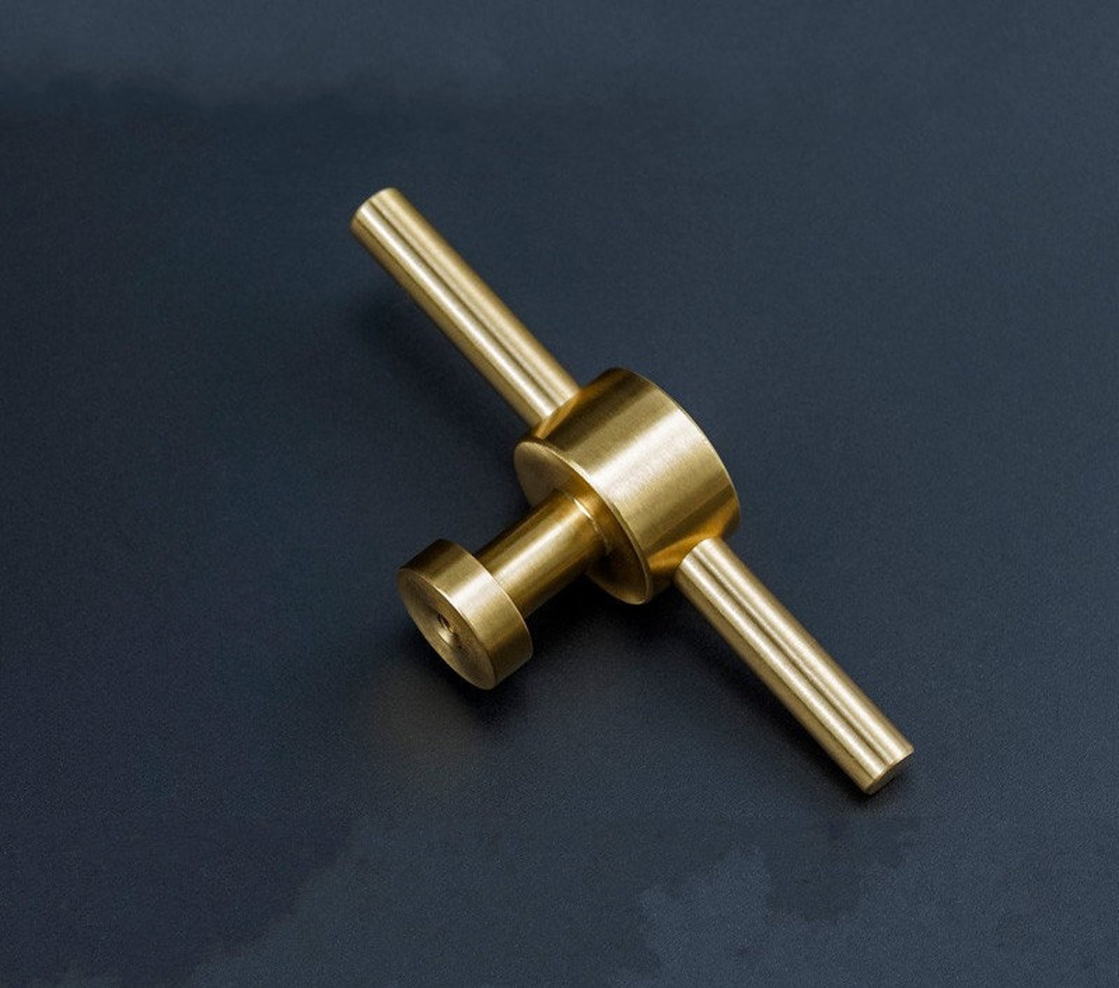 Brass T Bar Knob Handle Cupboard Knobs Pulls Drawer Handle - Etsy