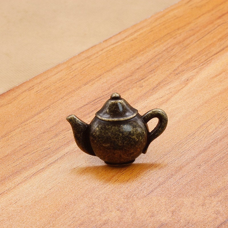 Chrome Teapot Knobs and Pulls Single Hole Knob Pull Vintage - Etsy