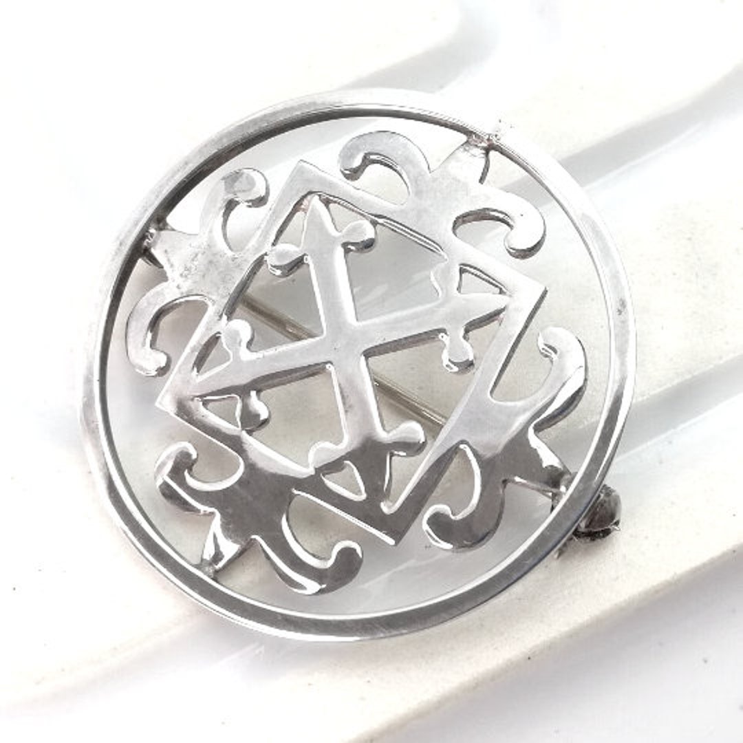 St Magnus Cross Sterling Silver Malcolm Gray Celtic Cross Orkney ...