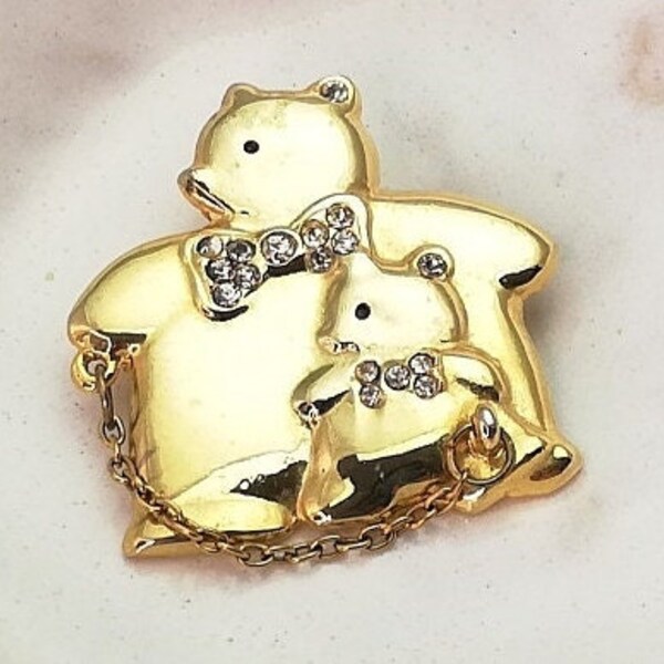 Bear Brooch - Etsy UK