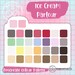 Procreate Color Palette: 30 Ice Cream Swatches for iPad (digital ...