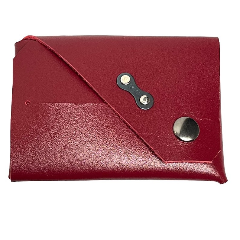 Cyclists Bicycle Cycling Wallet Purse Reclaimed Leather Minimalist - Etsy