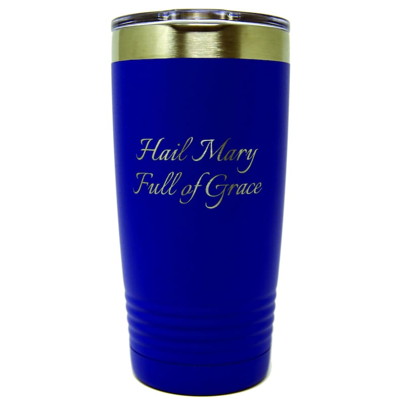 Miraculous Medal Tumbler / Catholic Tumbler / Catholic Cup / Catholic ...