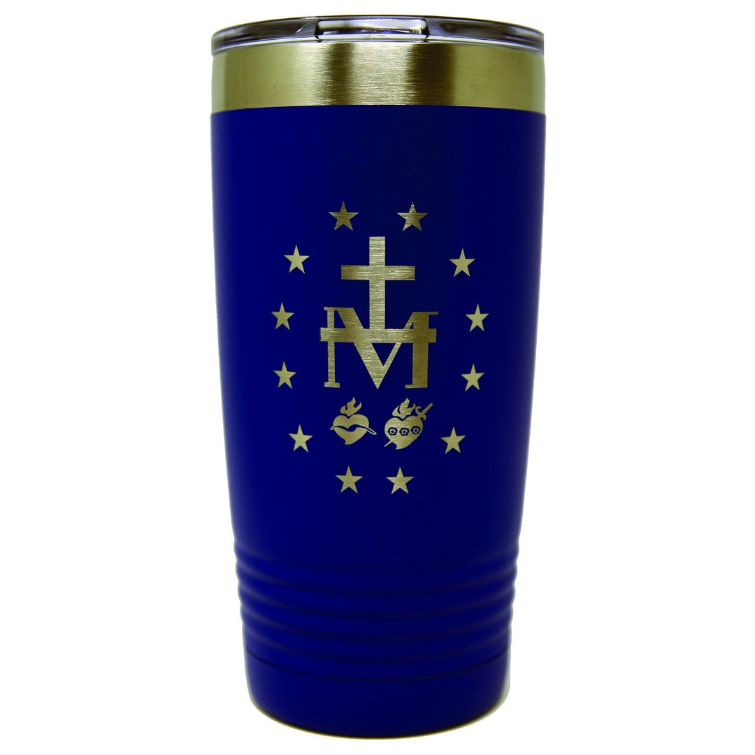 Miraculous Medal Tumbler / Catholic Tumbler / Catholic Cup / Catholic ...