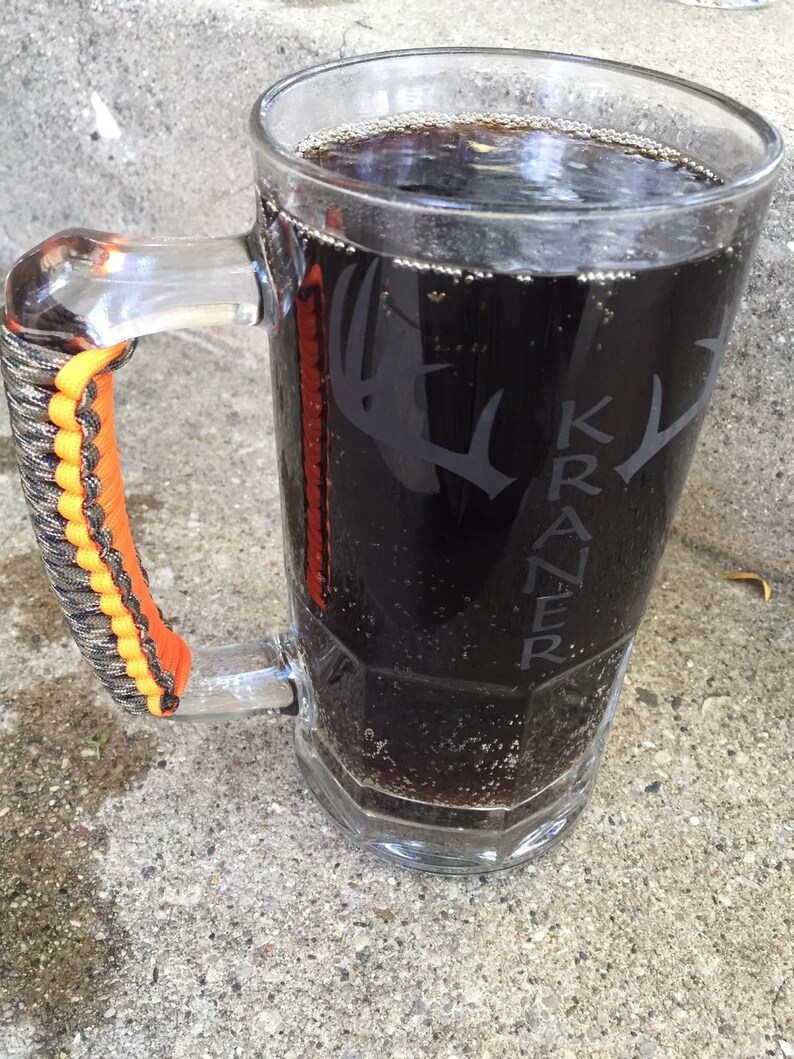 Deer Hunting Beer Mug, Wisconsin State, Camo Handle - Etsy