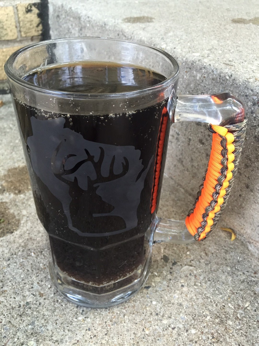 Deer Hunting Beer Mug, Wisconsin State, Camo Handle - Etsy UK