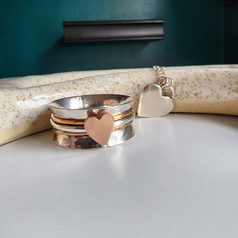 Gold Spinner Ring - Etsy