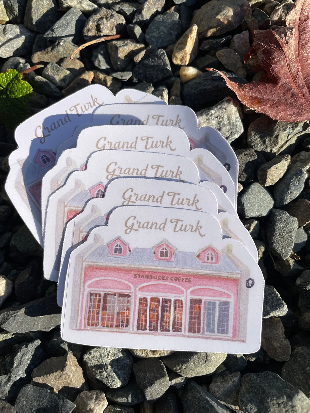 Starbucks Sticker, Grand Turk Starbucks Sticker - Etsy