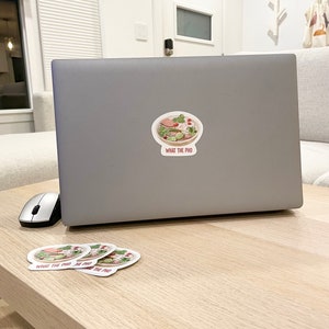 Pho Sticker| What the Pho Sticker| Food Sticker| Asian Food Sticker ...