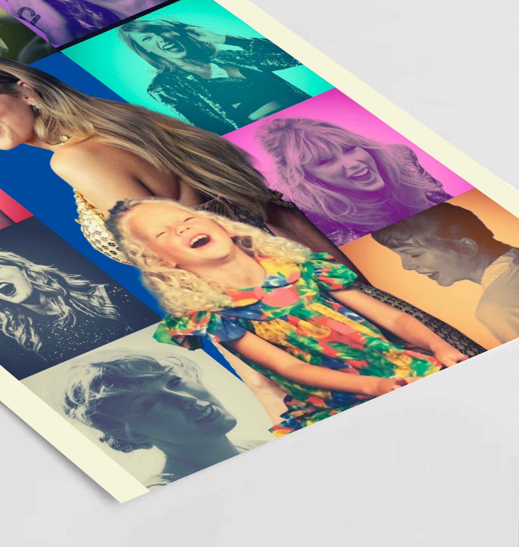 Taylor Eras Tour Poster, Taylor Eras Tour Smile Version Poster by ...