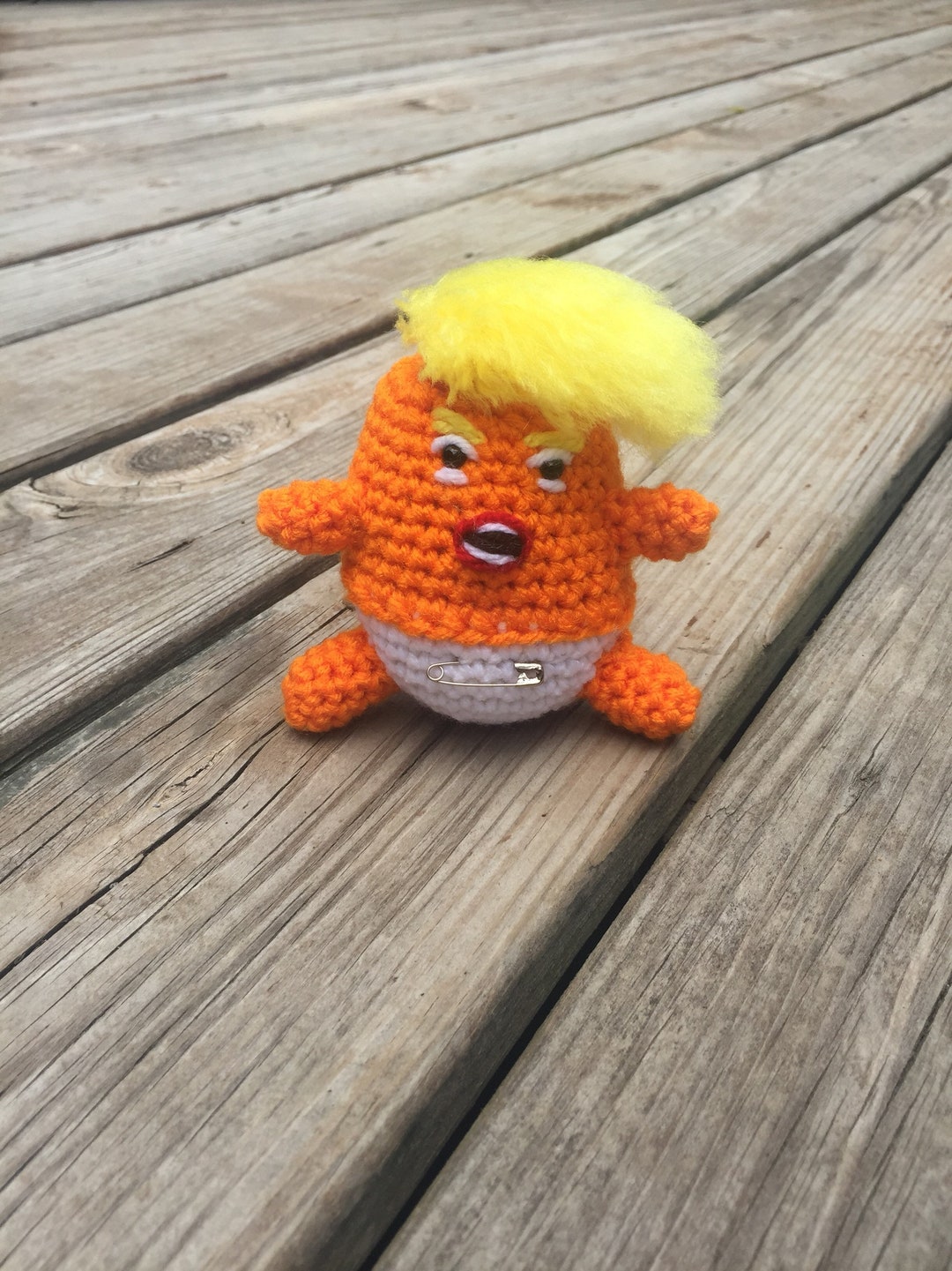 5 Crochet Trump Baby Balloon Baby Trump FREE SHIPPING Trump Balloon ...