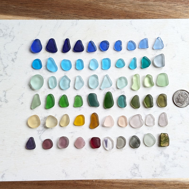 Genuine Sea Glass - Etsy