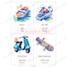 32 English-thai Vehicles Flashcards, Transportation Car Flash Cards ...